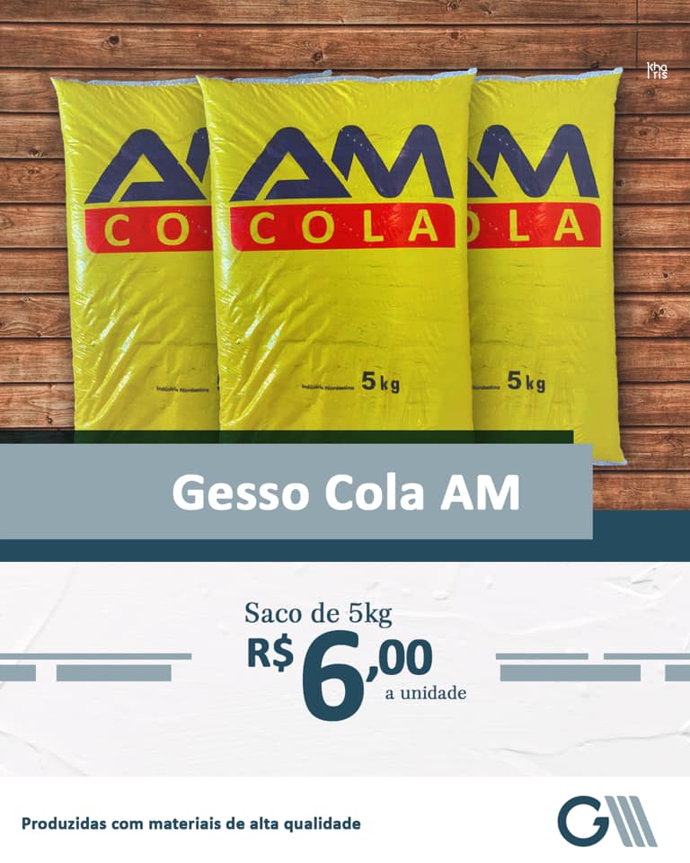 GESSO COLA 5KG - Casa do Gesso