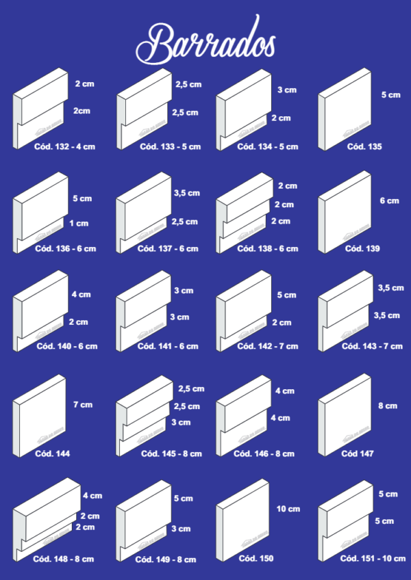 Catálogo de Acabamento em Gesso | Casa do Gesso Osasco